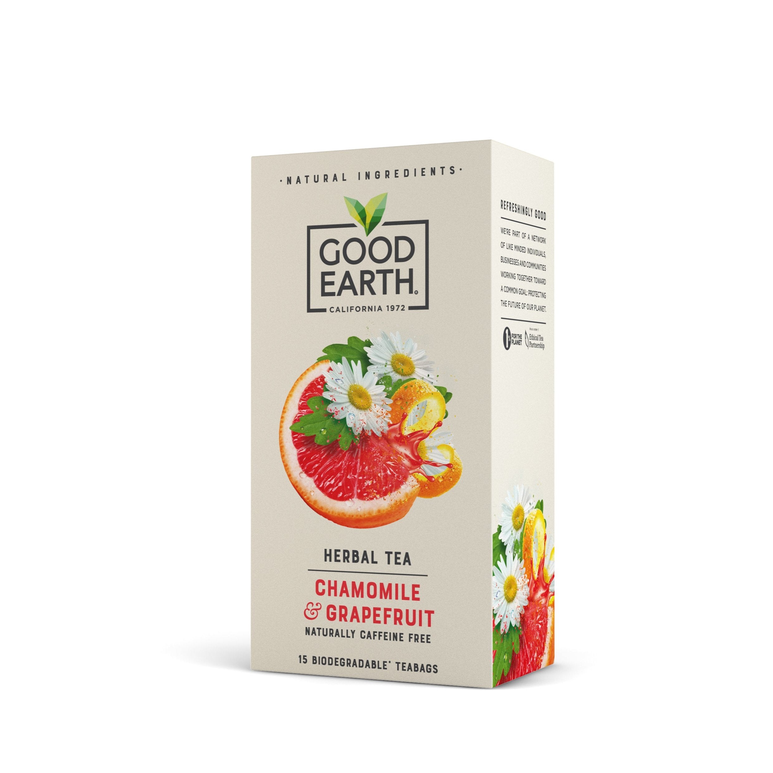 Chamomile & Grapefruit Teabags | Good Earth Tea – Good Earth UK