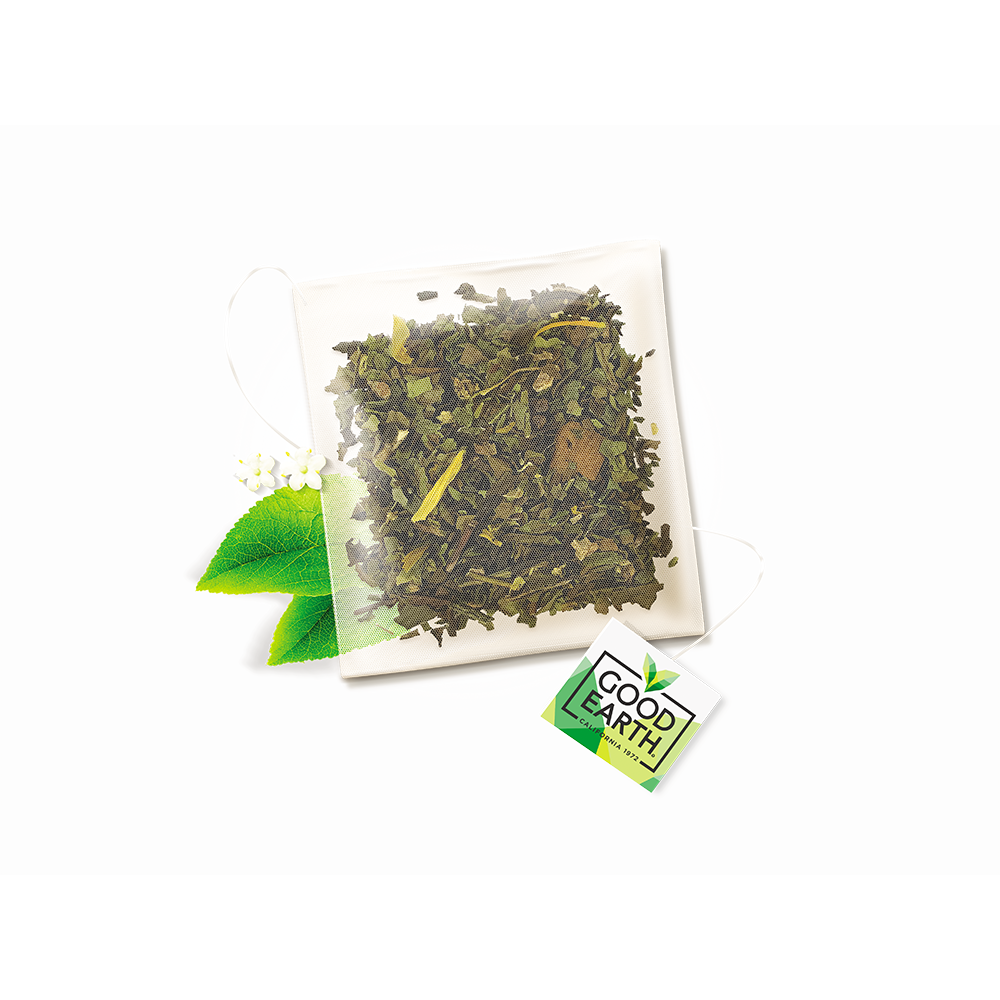 Caffeine Content Good Earth Elderflower & Pear White Tea - 15 Count Box (Rainforest Alliance ...